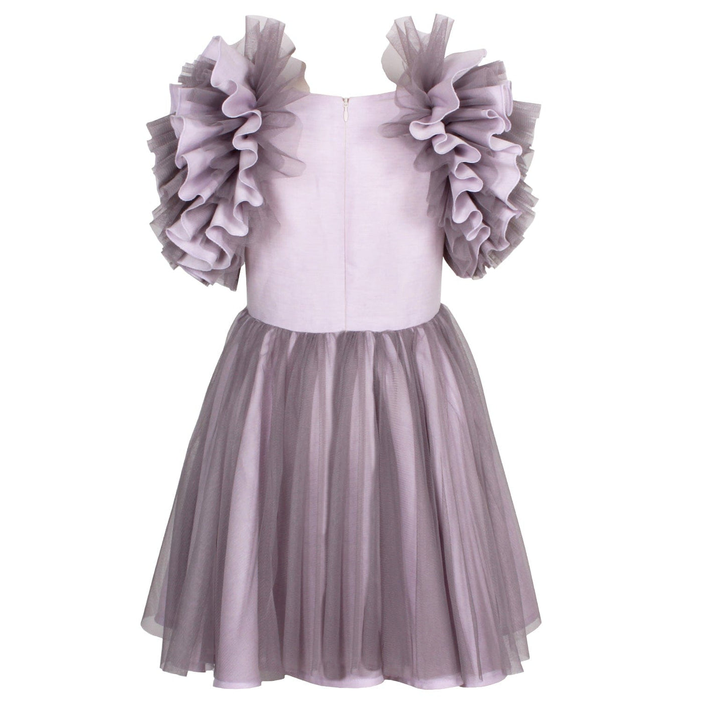 Jessie & James Girls Lilac Tulle Occasion Dress